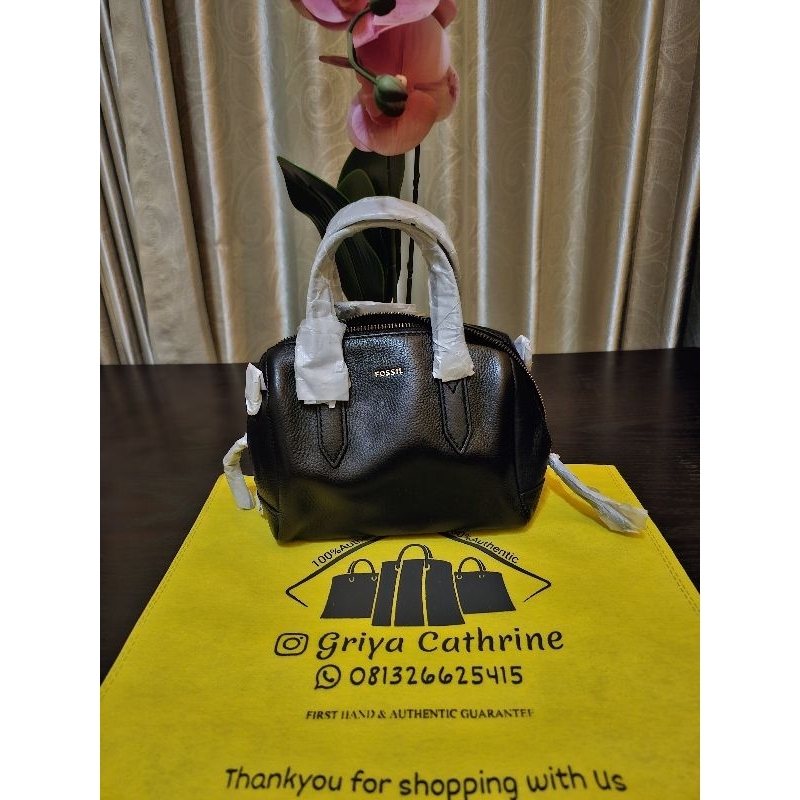 Jual Fsl Mini Sidney satchel Black | Shopee Indonesia