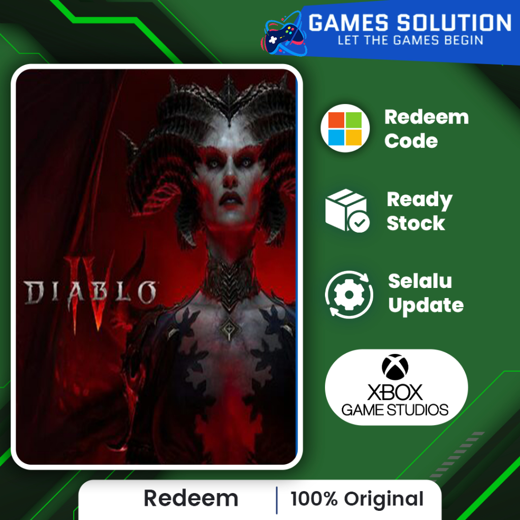 Jual Diablo IV xbox one series X|S digital redeem code | Shopee Indonesia