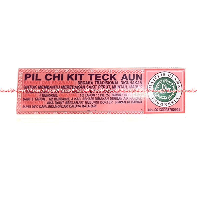 Jual Pil Chi Kit Teck Aun Obat Ramuan Herbal Obat Untuk Sakit perut ...