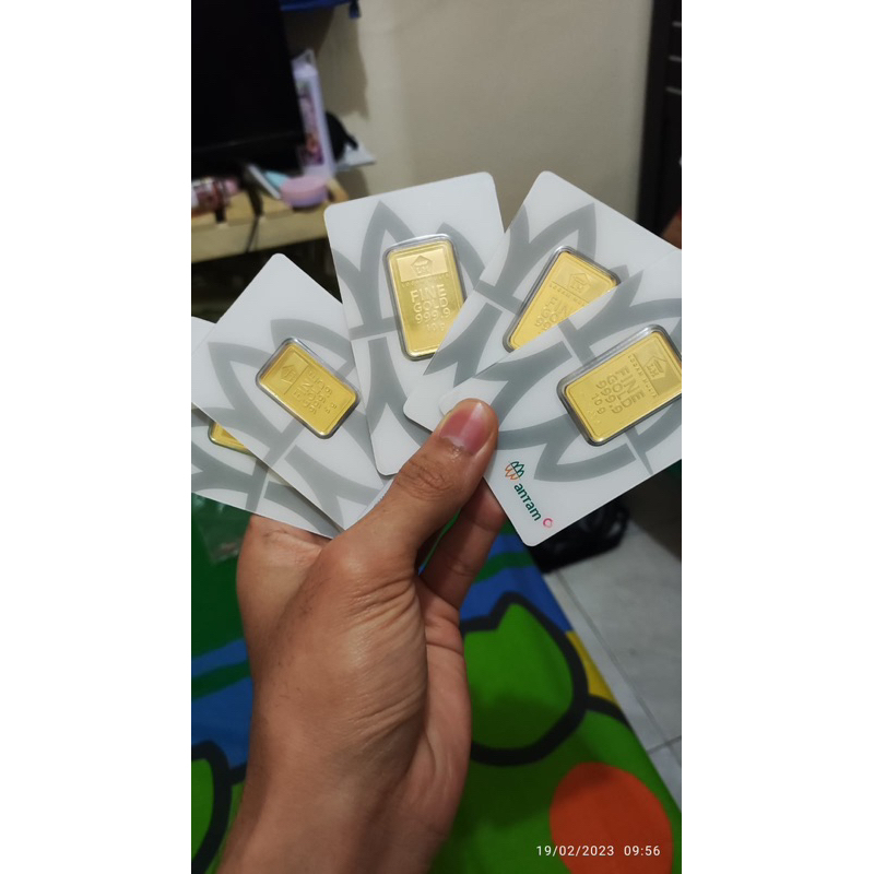 Jual EMAS ANTAM CERTIEYE RED MARK 10gr/5gr | Shopee Indonesia