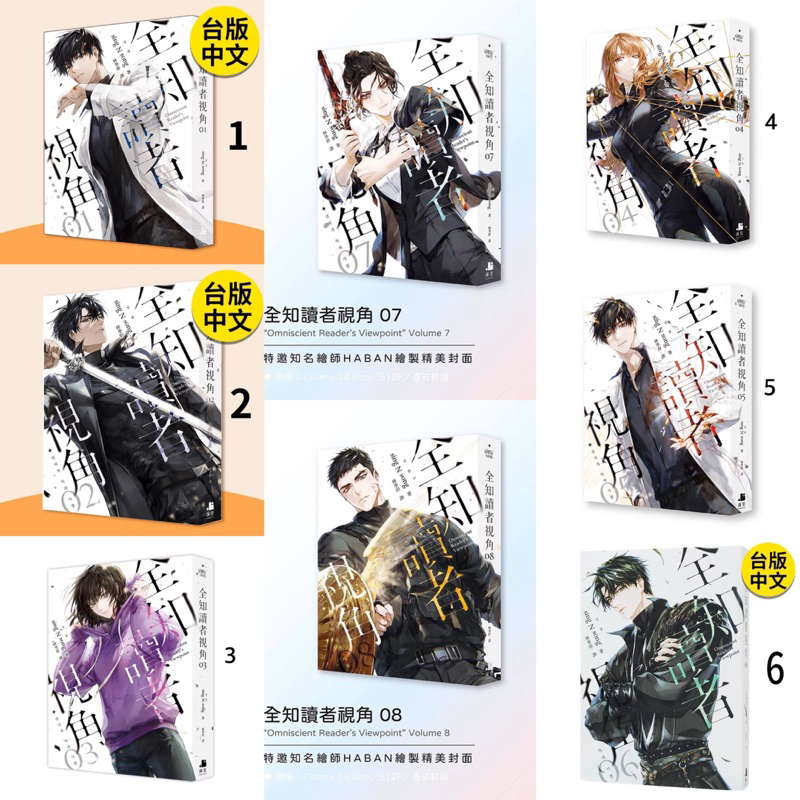 Jual [Ready Stock] Novel Quan Zhi Du Zhe Shi Jiao 全知读者视角 (Versi Taiwan ...