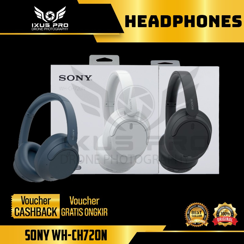 Jual Sony WH-CH720N WHCH720N CH720 Wireless Noise Cancelling Headphone | Shopee Indonesia