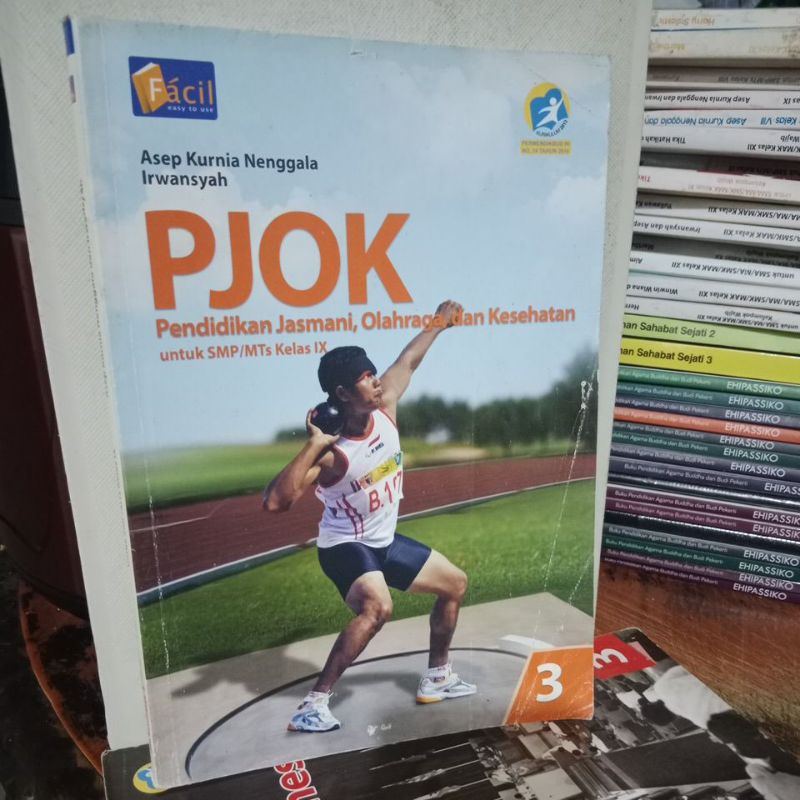 Jual buku pendidikan jasmani olahraga dan kesehatan (PJOK) SMP kelas 3-9 penerbit facil | Shopee ...