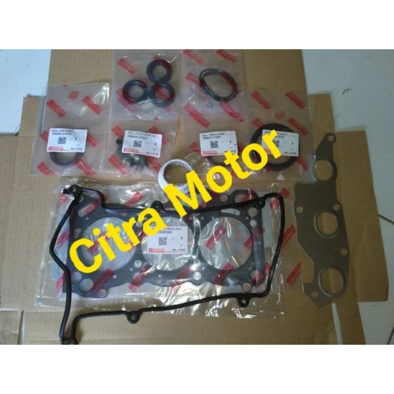 Jual PAKING PACKING GASKET FULL SET DAIHATSU XVVTIENIA 1.0 1000cc VVTI EJ-VE | Shopee Indonesia