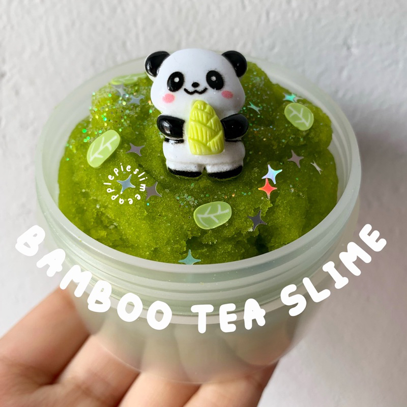 Jual BAMBOO TEA SLIME BY APPLE PIE | Shopee Indonesia