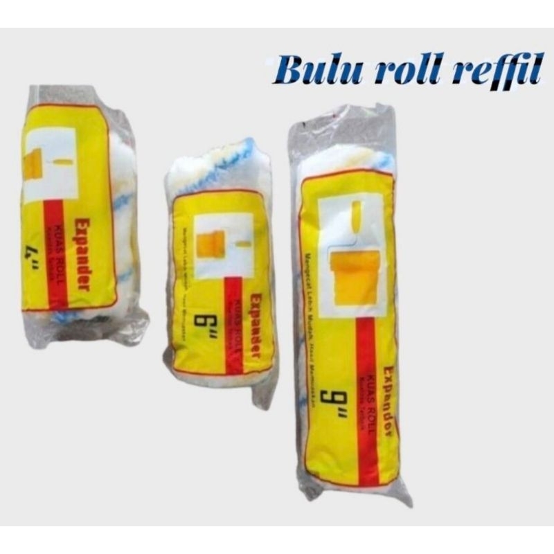 Jual Refil roll / Isi Ulang cat tembok / paint roller | Shopee Indonesia