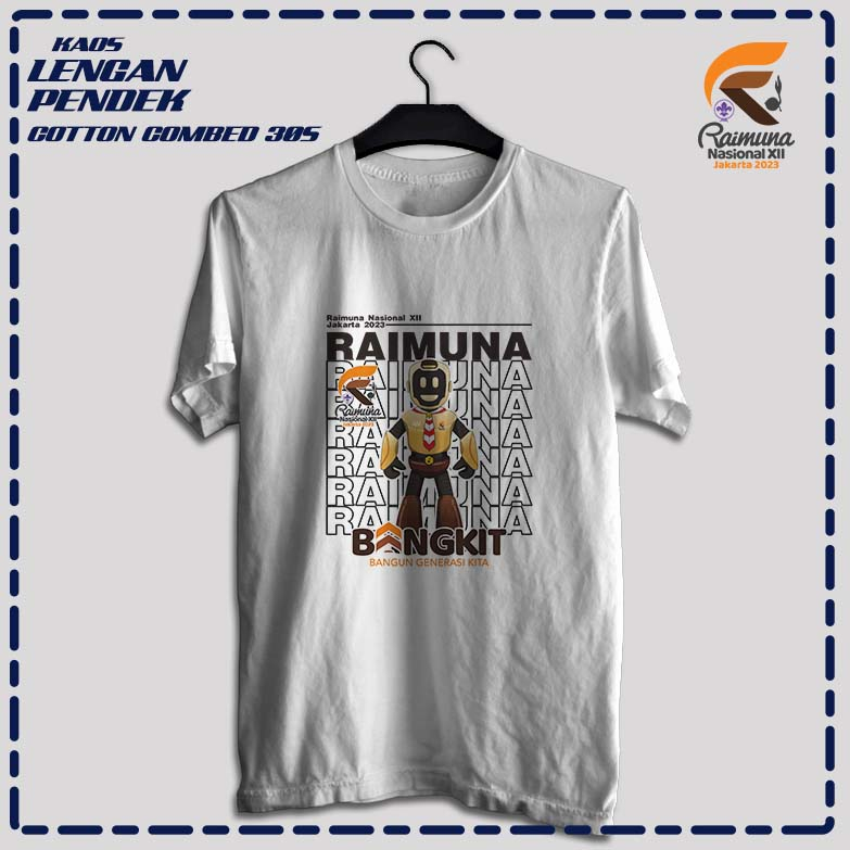 Jual Kaos Distro Pramuka Maskot Raimuna Nasional 2023 | Shopee Indonesia