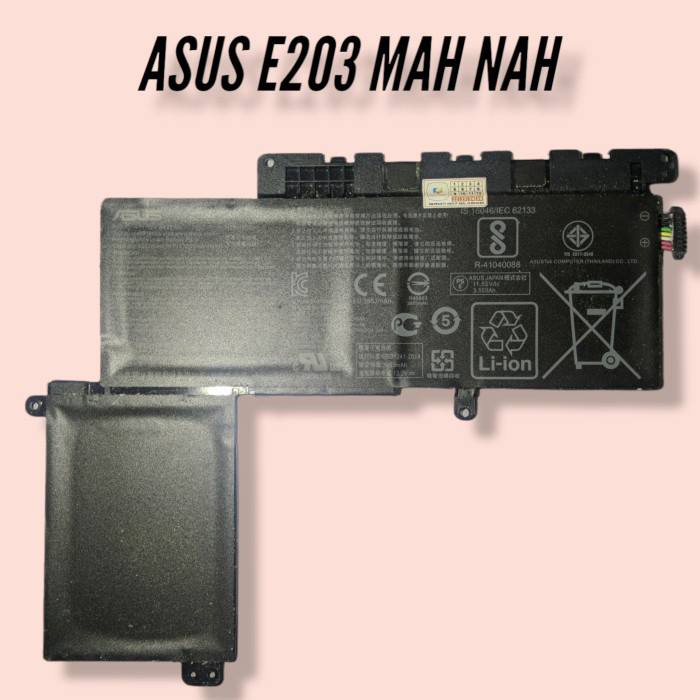 Jual Baterai Battery Asus VivoBook E203 E203M E203NAH E203MAH B31N1629 ...