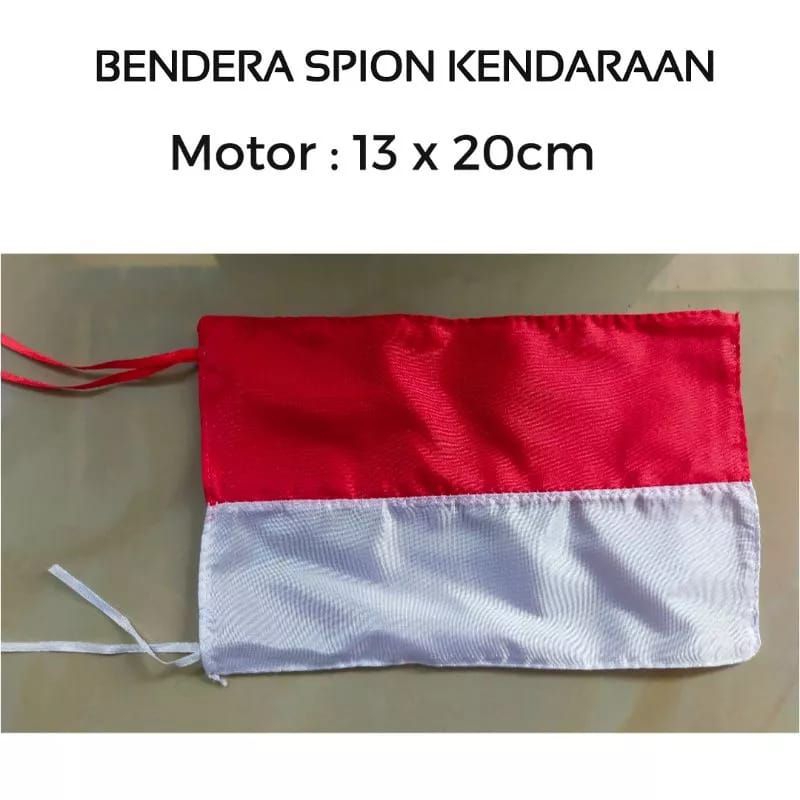 Jual BENDERA MOTOR MERAH PUTIH RI BAHAN KAIN | Shopee Indonesia