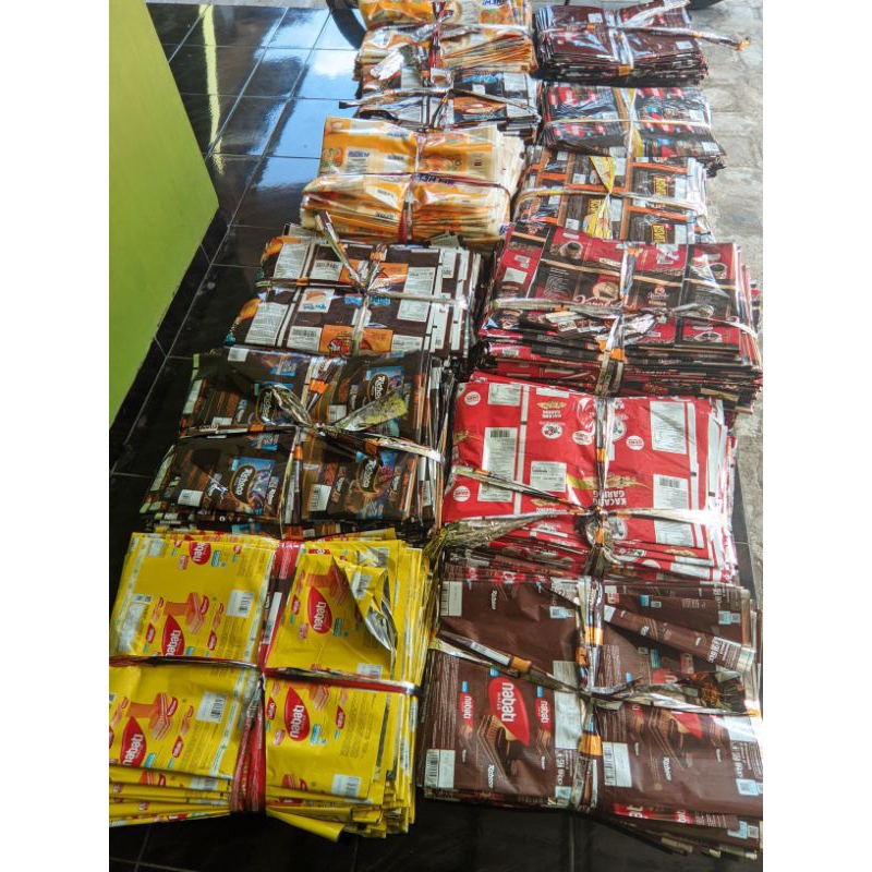 Jual plastik serbaguna daur ulang/plastik taplak meja/plastik kerajinan ...