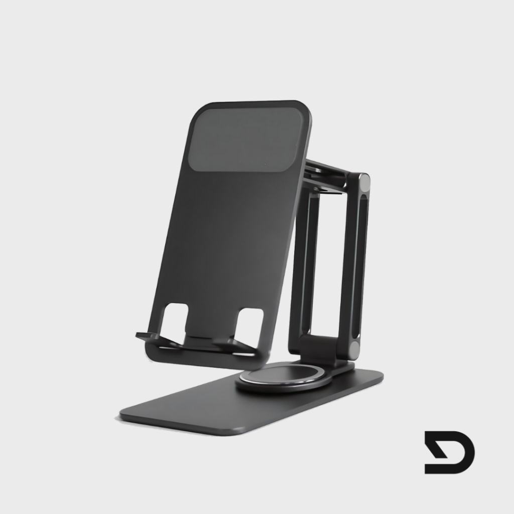 Jual Foldable Spinning Phone Stand 360 Aluminium Holder Metal HP Tablet ...