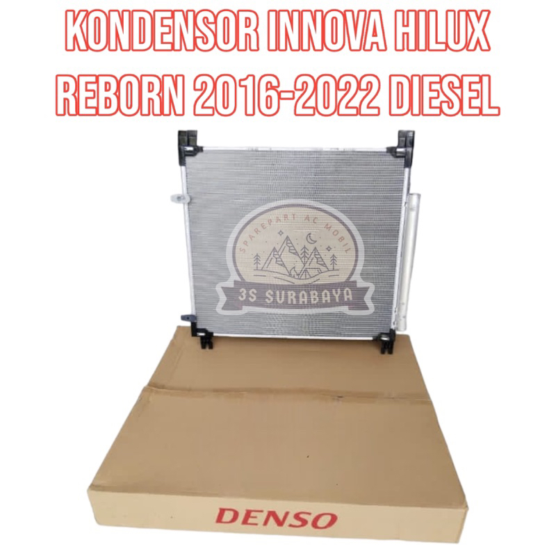 Jual Kondensor Innova Hilux Reborn 2016 - 2022 Diesel Ac Mobil Denso ...