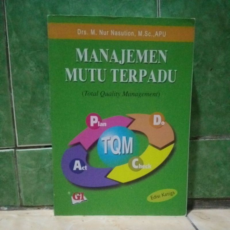 Jual manajemen mutu terpadu ( total quality management ) edisi ketiga M ...