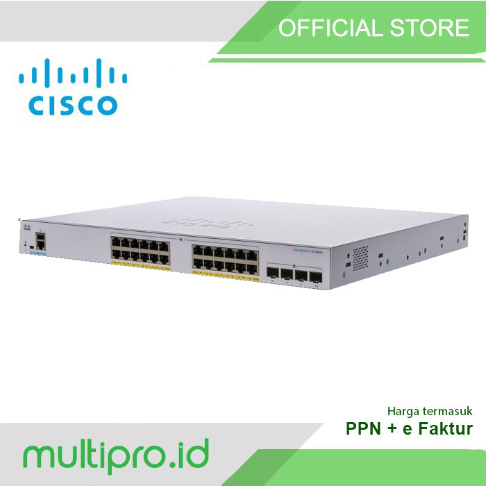 Jual Cisco C1000-24FP-4X-L Catalyst 1000 Series Switch + SmartNet ...
