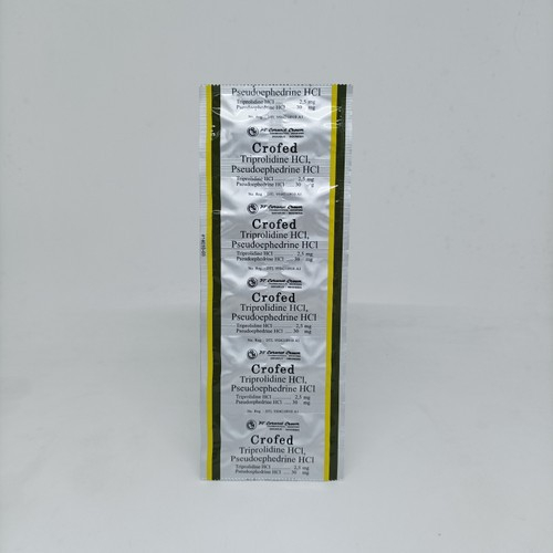Jual CROFED STRIP 10 TABLET - Obat Flu Pilek Alergi Hidung Tersumbat ...