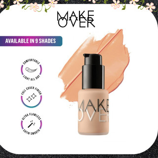 Jual Make Over Ultra Cover Liquid Matte Foundation 33ml | Shopee Indonesia