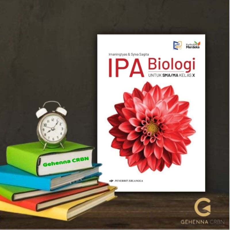 Jual Buku IPA Biologi untuk SMA/MA Kelas 10 Kurikulum Merdeka by Irnaningtyas Penerbit Erlangga ...