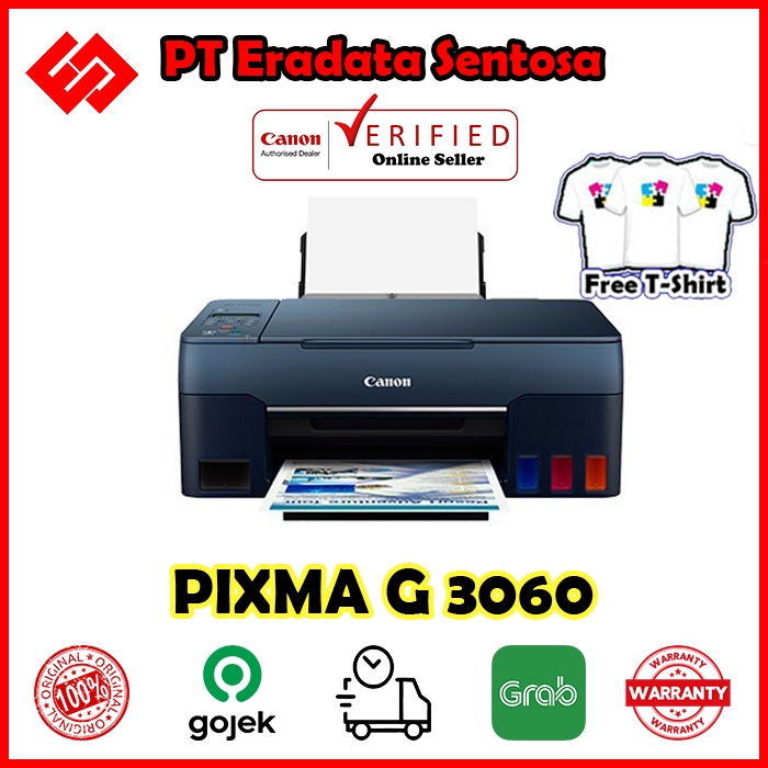 Jual Printer Canon PIXMA G3060 G 3060 (Print, Scan, Copy, Wireless ...