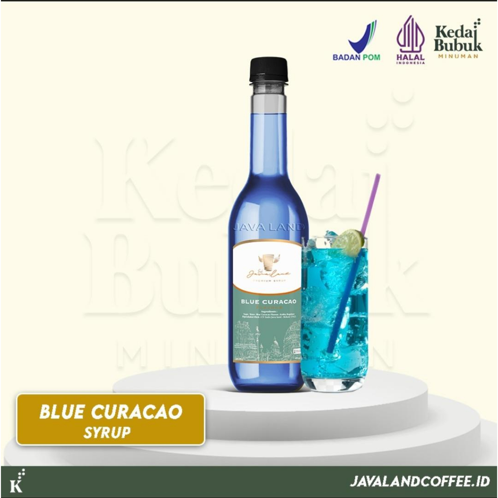 Jual Javaland Syrup / Sirup Rasa Blue Curacao 620ml - Premium | Shopee ...