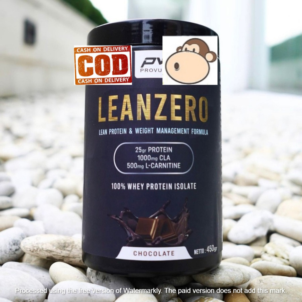 Jual Provus Lean Zero Whey Protein Isolate + Fat Burner 1 Lbs 450 Gram ...