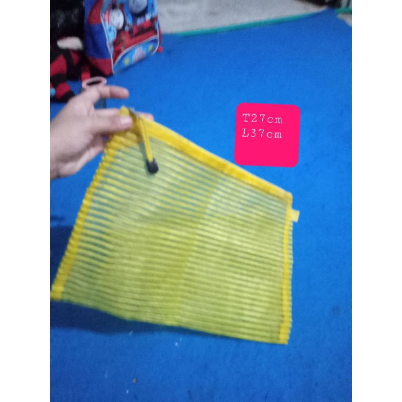 Jual Tas Map Kain Tebal || Warna Kuning | Shopee Indonesia