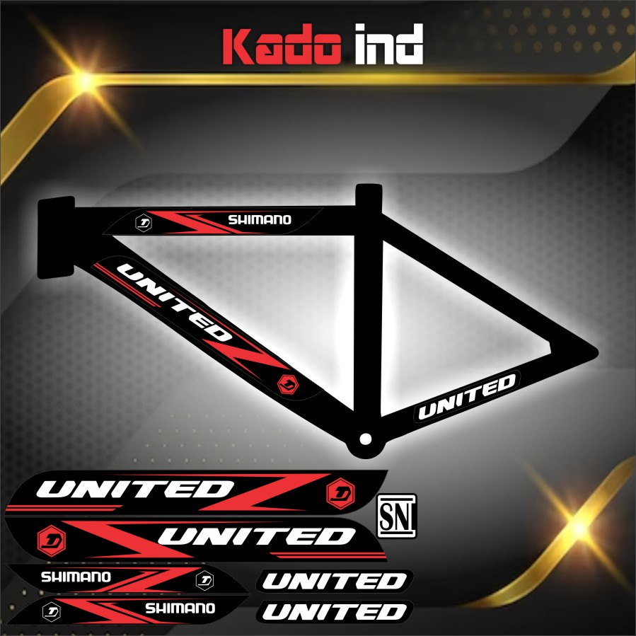 Jual stiker sepeda Stiker Variasi Striping Sticker Tempel Logo Emblem ...