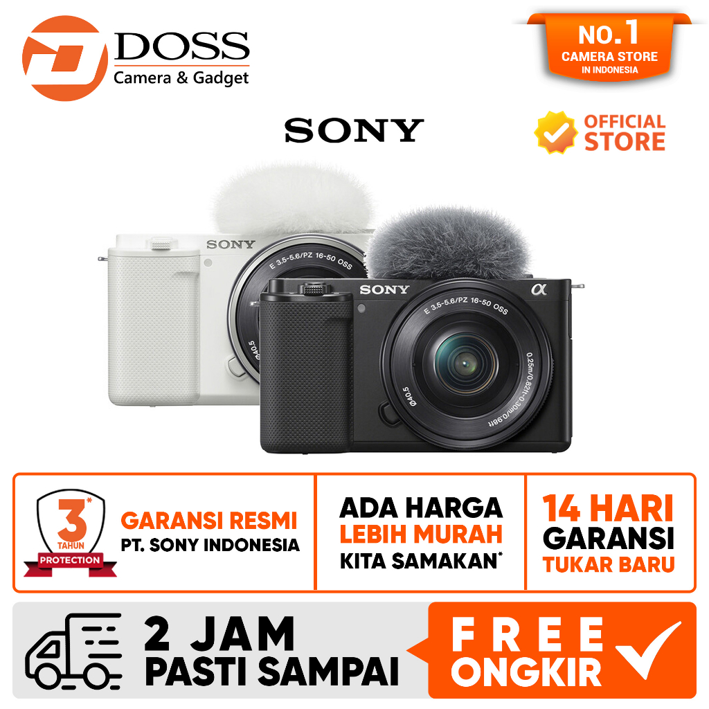 Jual Sony ZV E10 Sony ZVE10 Mirrorless Camera Kit 16-50mm | Shopee ...