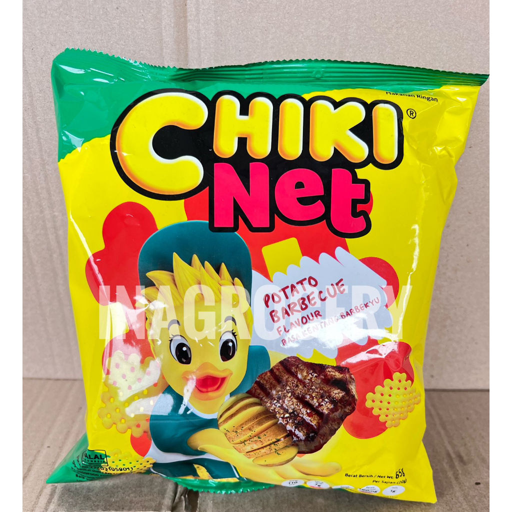 Jual CHIKI NET POTATO BARBECUE 65GR | Shopee Indonesia