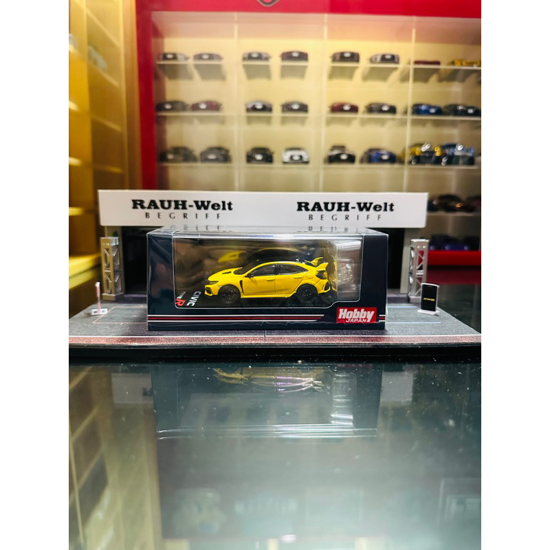 Jual Hobby Japan 1:64 Honda Civic Type R FK8 2020 Sunlight Yellow II w ...