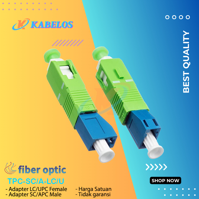 Jual Adapter LC-SC | Converter Coupler LC/UPC Female to SC/APC Male ...