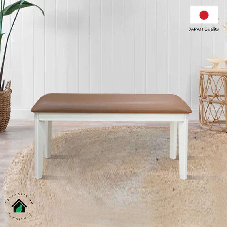 Jual Toraya Bangku Panjang Cushion/ Kursi Panjang/ Bench/ BN-900 WH | Shopee Indonesia