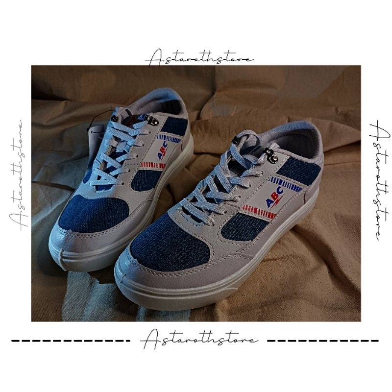 Jual Aerostreet X Baterai Abc 36-45 - Sepatu Sneakers Casual Sport Pria ...
