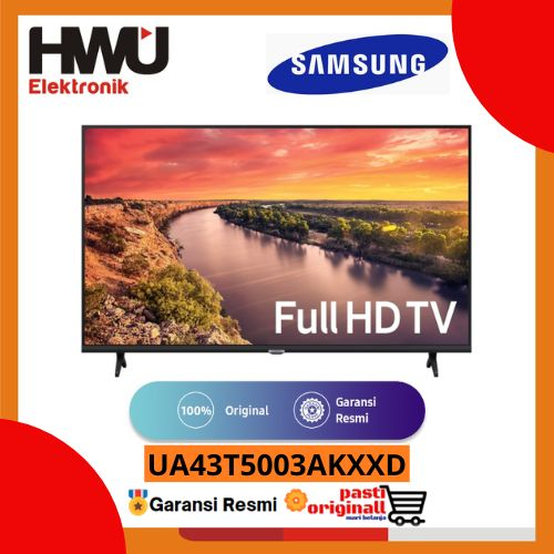 Jual SAMSUNG UA43T5003 / LED TV 43 Inchi DIGITAL TV FULL HD UA43T5003AKXXD | Shopee Indonesia
