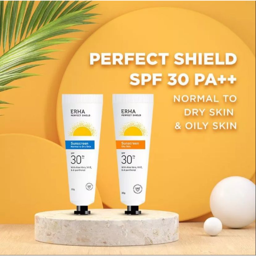Jual ERHA PERFECT SHIELD SUNSCREEN/ SPF 30/ SPF 50 30GR | Shopee Indonesia