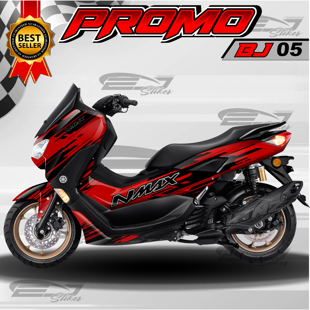 Jual STIKER FULL BODY NMAX DECAL-STIKER NMAX NEW ALL DESIGN TERBARU ...