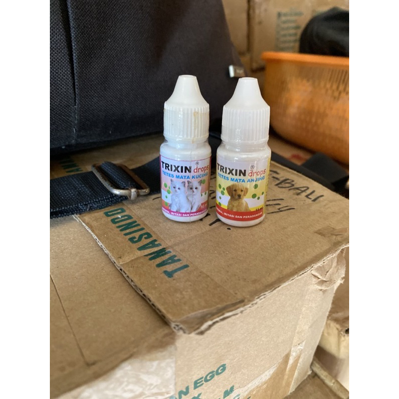 Jual TRIXIN CAT dan DOG tetes mata anjing kucing | Shopee Indonesia