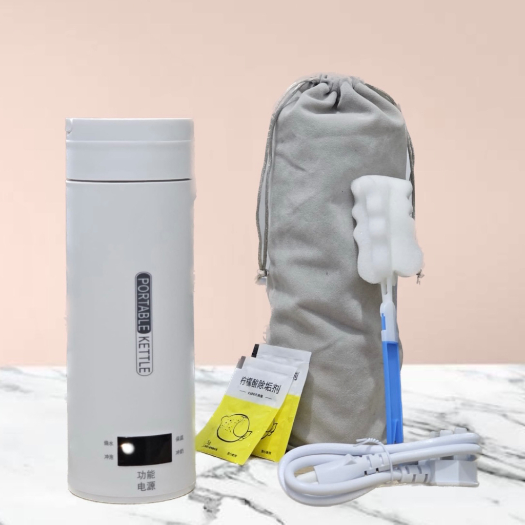 Jual Kettle Portable 316 Stainless Steel Thermos Elektrik Listrik ...