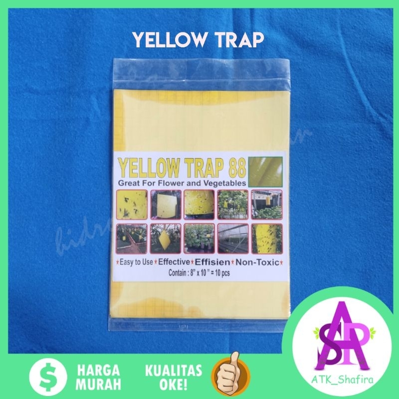 Jual Yellow Trap Perangkap Hama Serangga Pada Tanaman | Shopee Indonesia