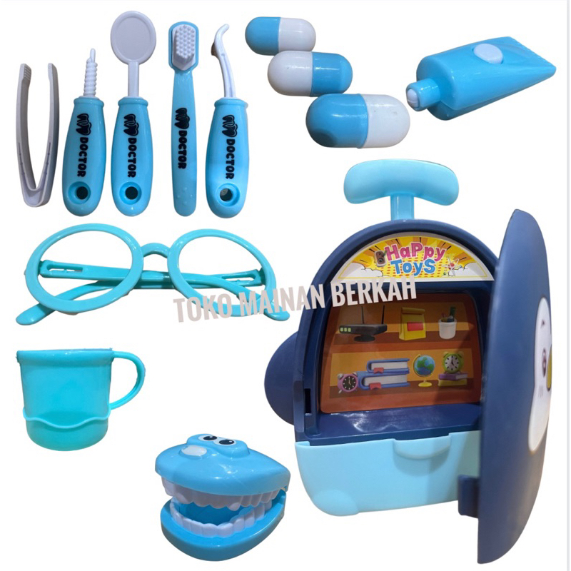 Jual MAINAN KOPER DOKTER GIGI SET | MAINAN DENTIST | Shopee Indonesia