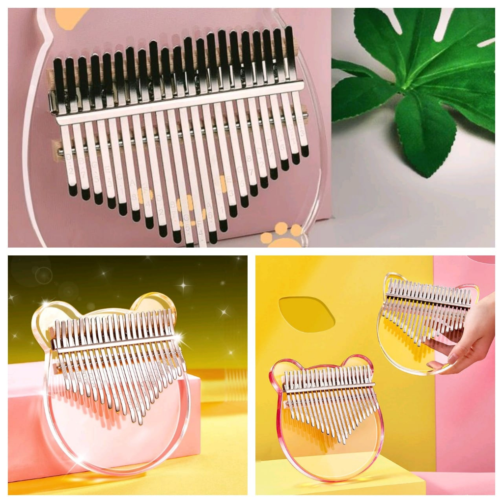 Jual Crystal Kalimba 17/21 Keys Thumb Piano Acrylic Piano Jari | Shopee ...