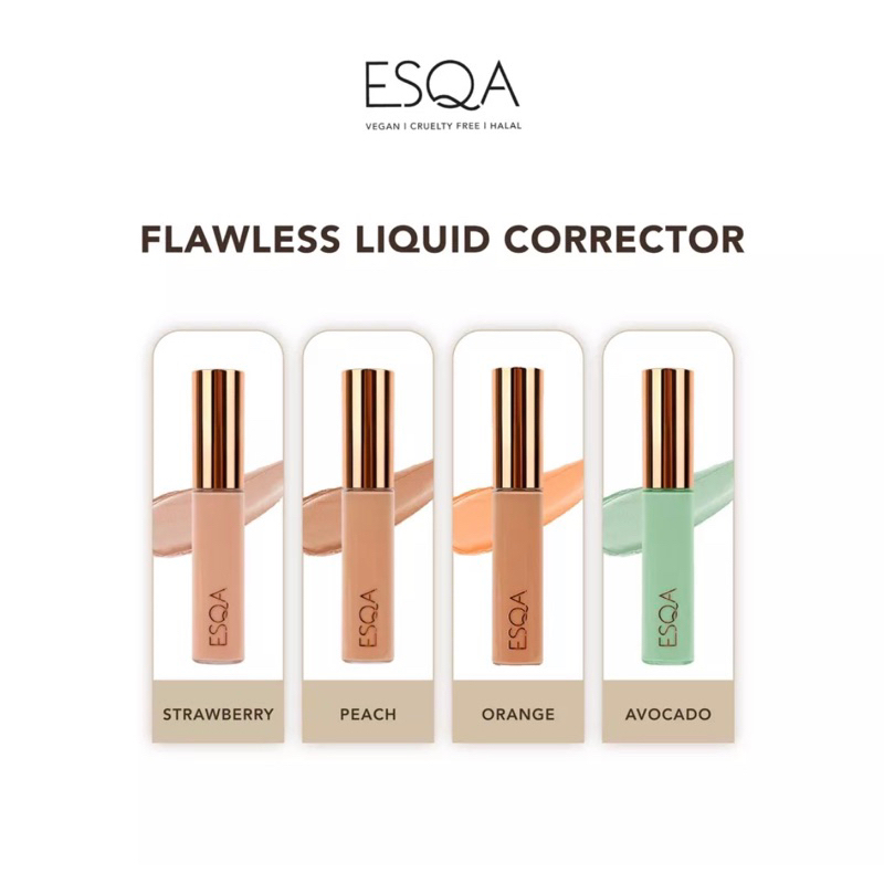 Jual ESQA FLAWLESS LIQUID CORRECTOR ESQA FLAWLESS LIQUID CONCEALER ...