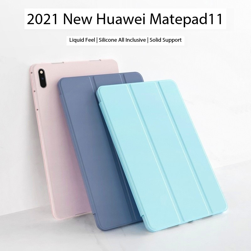 Jual TRI-FOLD FLIP SILIKON CASE HUAWEI MATEPAD 12x / 11.5s / 11.5 ...