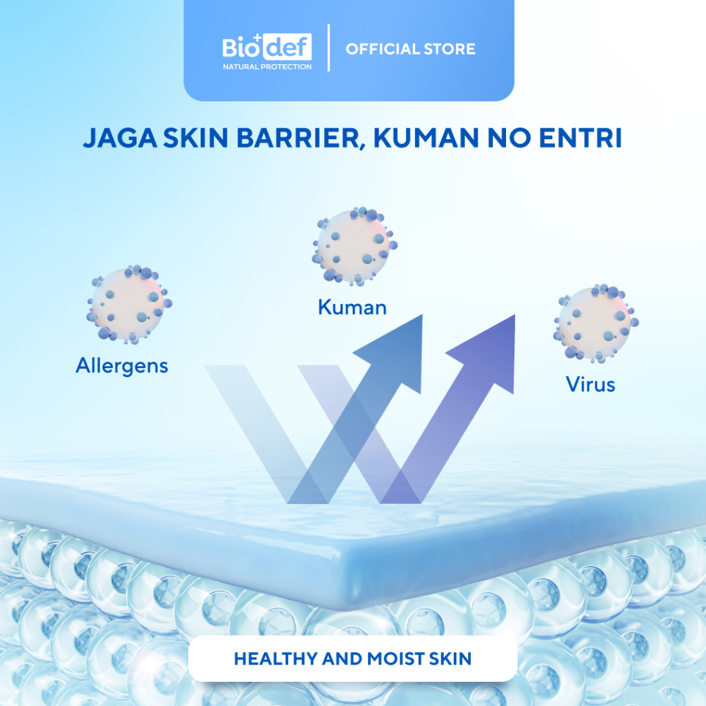 Jual Biodef Natural Protection Mint + Green Tea Body Wash Botol 275ml ...