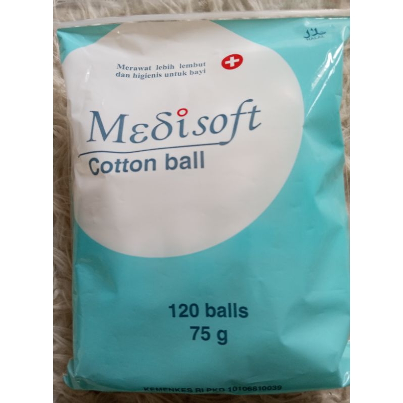 Jual Medisoft Cotton / Kapas Bulat / Kapas Bola / Kapas Bayi | Shopee ...