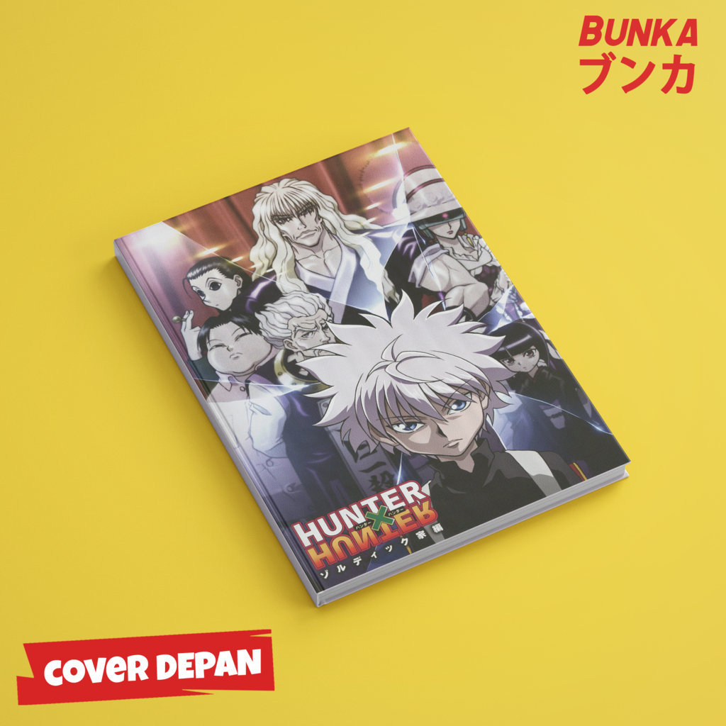 Jual Note Book Anime Hunter x Hunter Zoldyck Family Hardcover A5 Buku ...