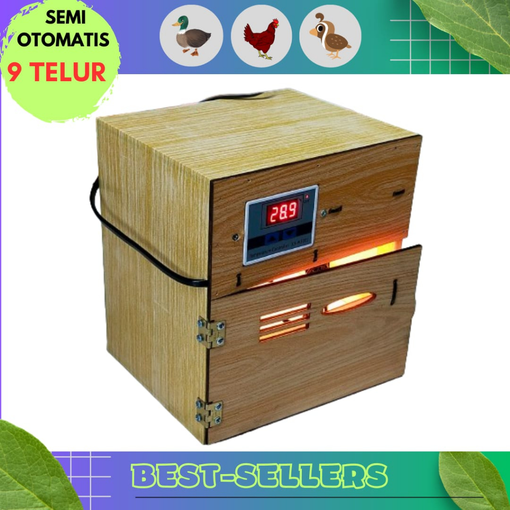 Jual Mesin Penetas Telur Digital Kapasitas 10 Telur Ayam | Shopee Indonesia