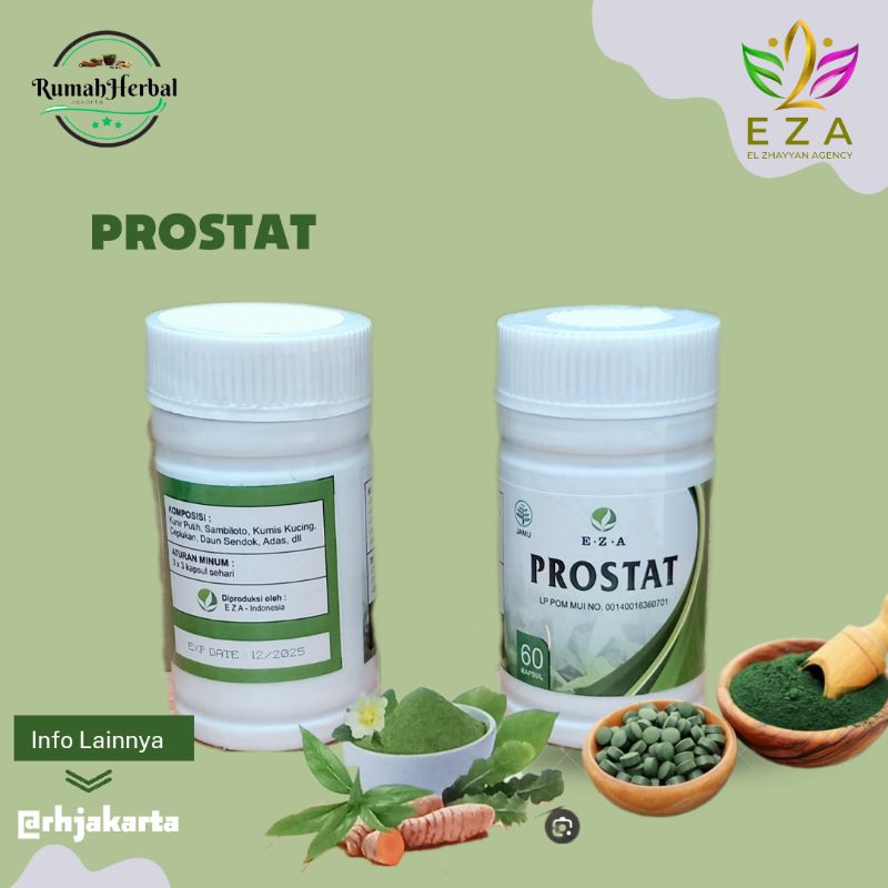 Jual PROSTAT EZA 60 kapsule |MeNgatasi PeradaNgan Kelenjar Prostat ...