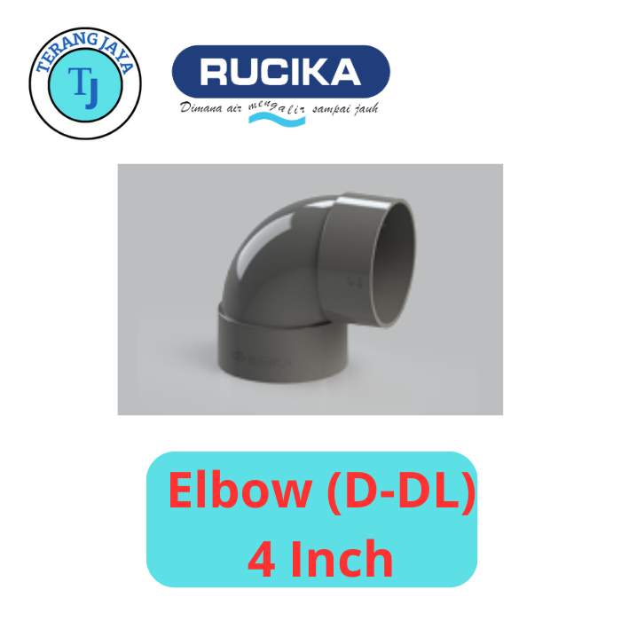 Jual ELBOW (D-DL) 4" INCH RUCIKA - KNEE LBO FITTING | Shopee Indonesia
