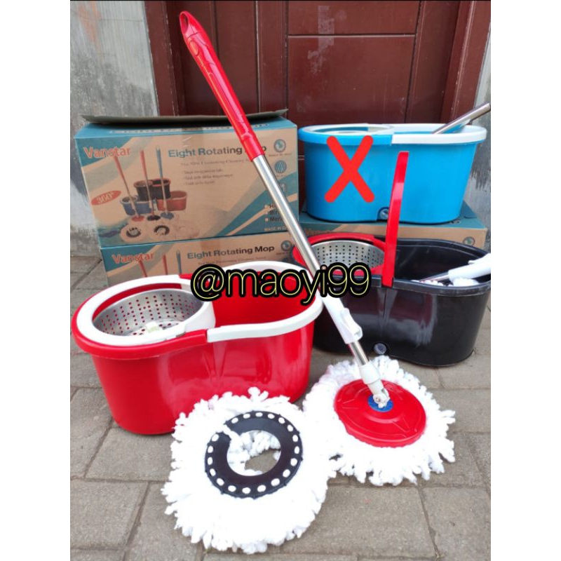 Jual Alat Pel Otomatis Magic Mop Stainless Vanstar | Shopee Indonesia