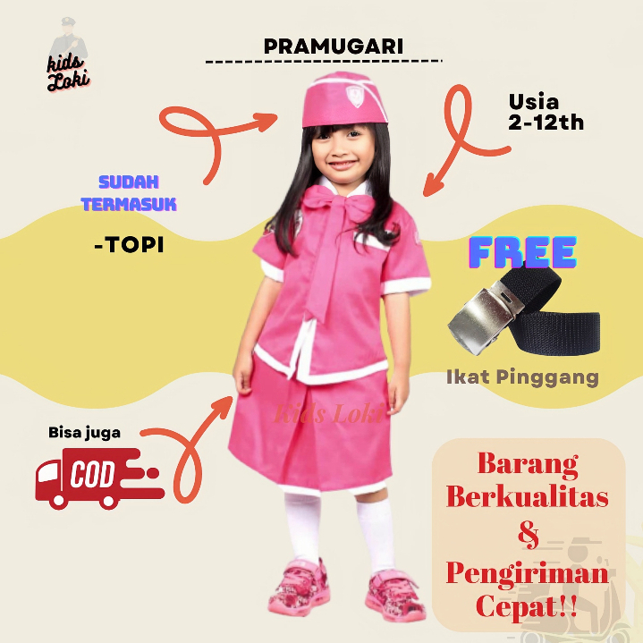 Jual Kostum Profesi Pramugari Cilik baju pramugari Stelan Anak Seragam ... Jual Kostum Profesi Pramugari Cilik baju pramugari Stelan Anak Seragam ...